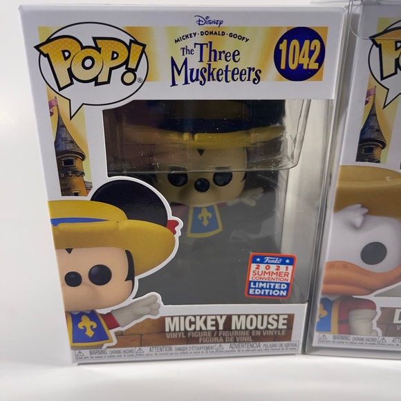 Funko | Toys | Funko Pop Disneys Mickey Mouse Three Musketeers 42 ...